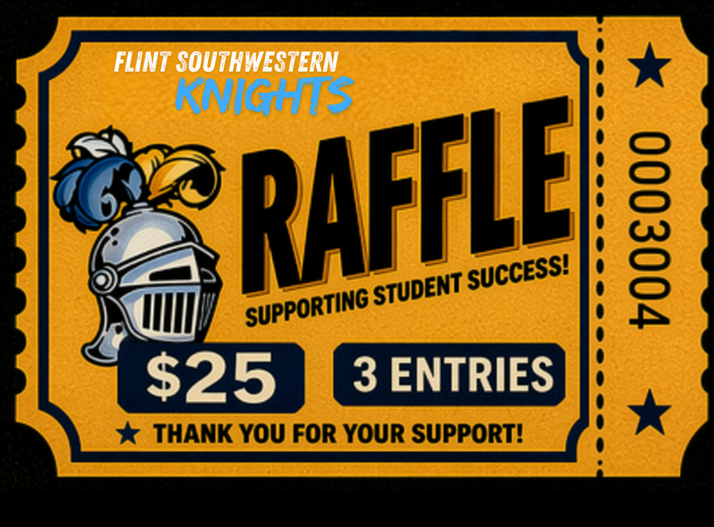 Flint Southwestern Raffle Tickets – Support Your School